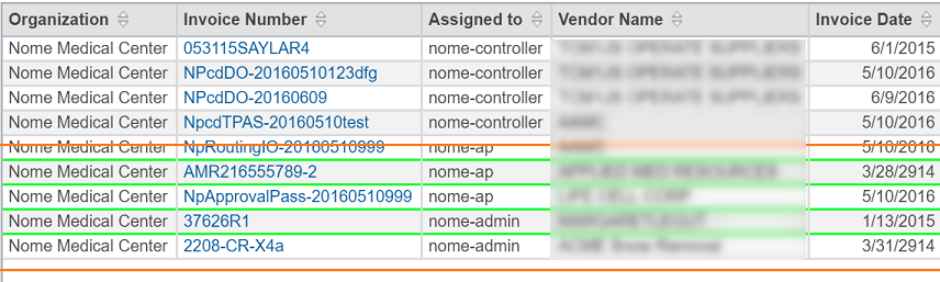 Invoice Types and Statuses