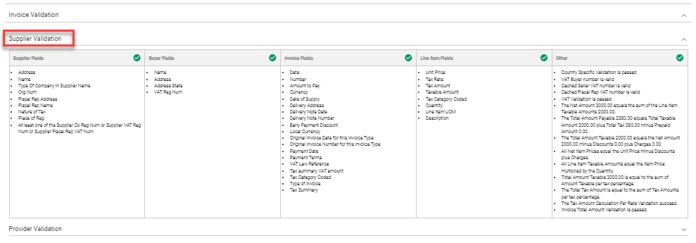 View Invoice Details
